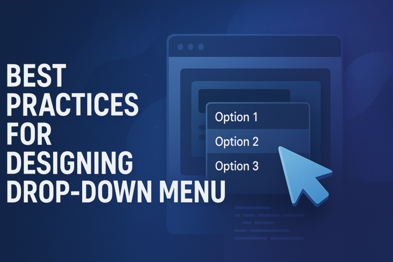 Best Practices for Designing Drop-Down Menu - Vareweb