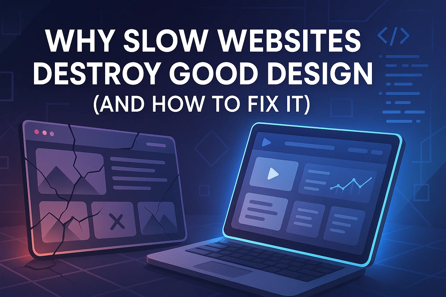 Why Slow Websites Destroy Good Design (and How to Fix It) - Vareweb
