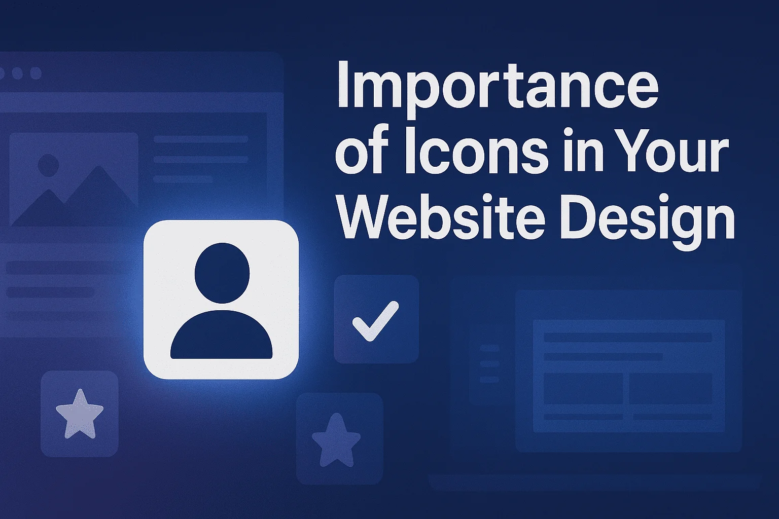 Importance of Icons in Your Website Design - Vareweb